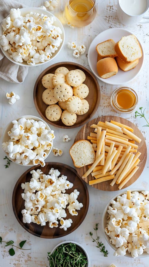 Chic Kids Snack Table Design with Popcorn, Mini Sliders, and Cheese ...