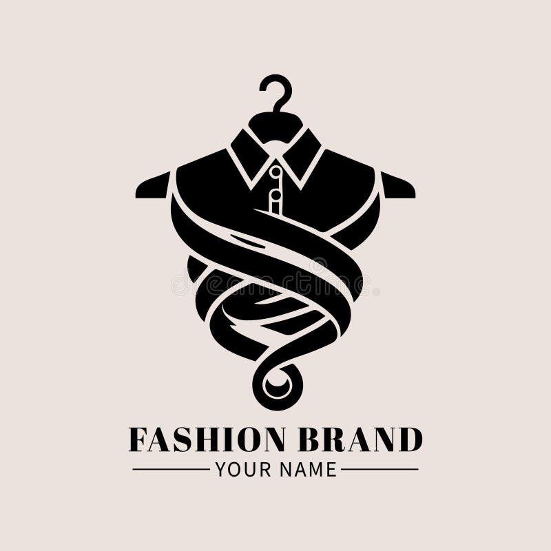 Chic and Modern Fashion Brand Logo Design Stock Vector - Illustration ...