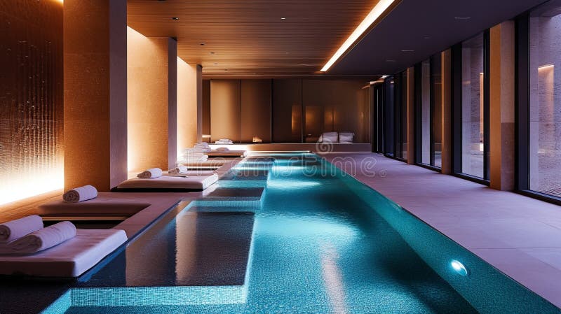 A Chic Modern Spa Retreat with Infinity Pools and Minimalist Interiors ...