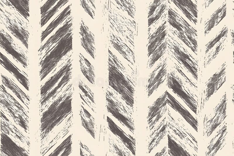 Chic Neutral Pattern with Thick and Thin Lines: Textured Seamless Style ...