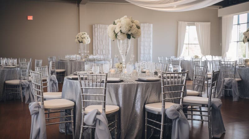 Chic silver styles stock illustration. Illustration of modern - 317293841