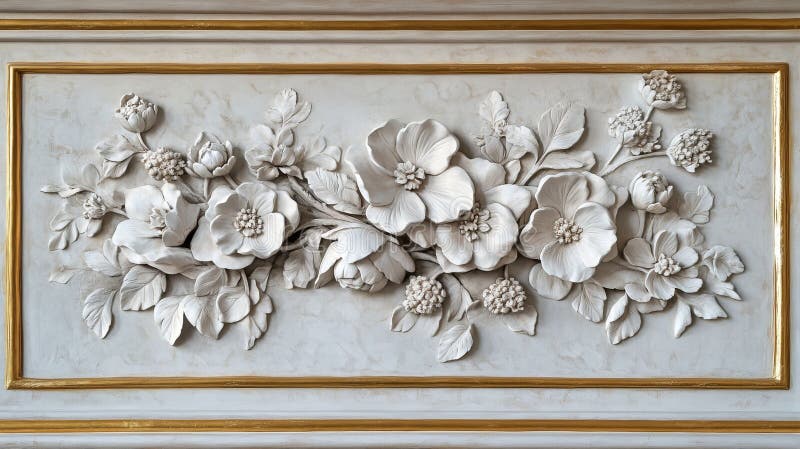 Chic White Floral Design Enclosed Stock Photos - Free & Royalty-Free ...