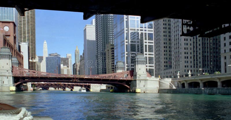 Chicago 17 foto de archivo. Imagen de agua, transporte - 2510306