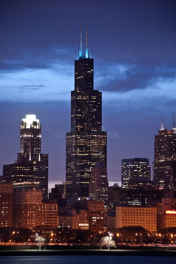 Chicago stock image. Image of city, architecture, illinois - 17568977