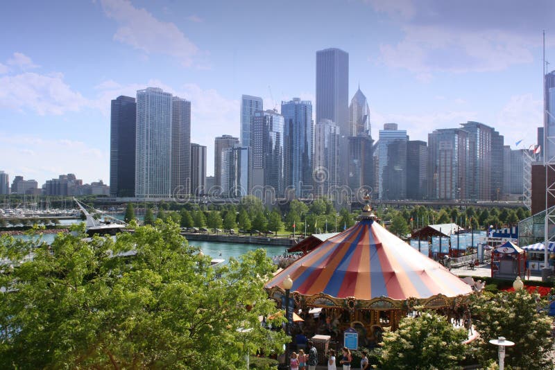 Chicago stock photo. Image of illinois, chicago, midwest - 5648522