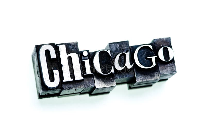 Retro Chicago Font Lioghting Stock Photos - Free & Royalty-Free Stock ...