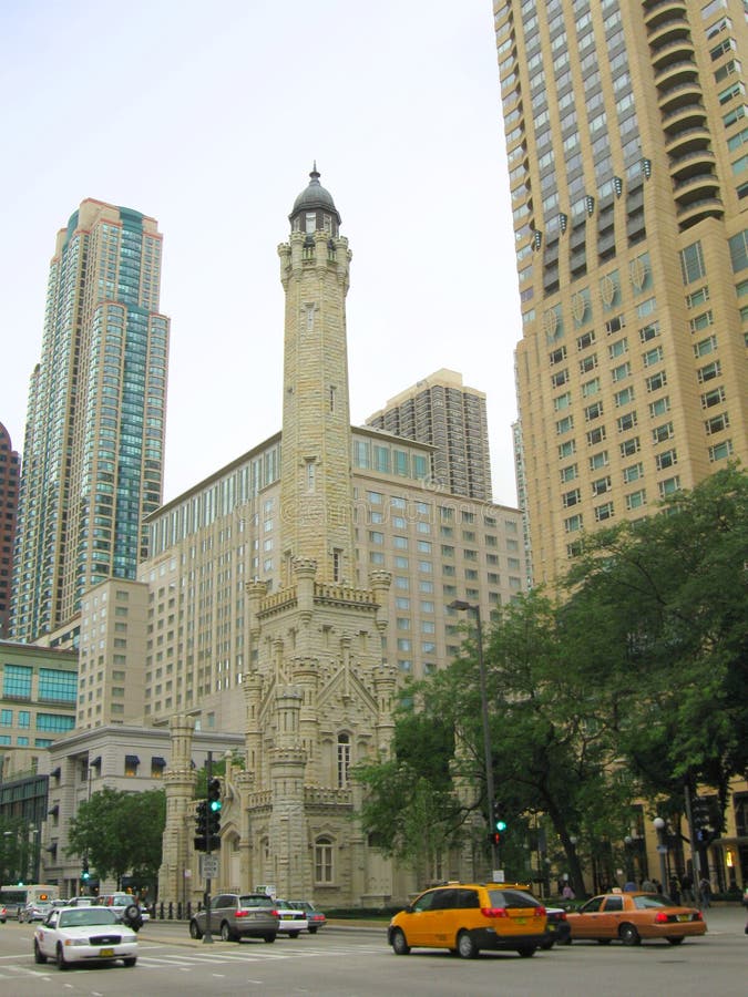 531 Old Water Tower Chicago Stock Photos - Free & Royalty-Free Stock ...