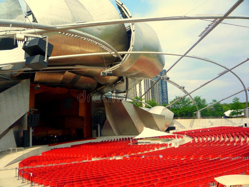 Chicago Amphitheater editorial photography. Image of showbiz - 18102747