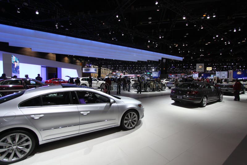 Chicago auto show editorial stock image. Image of cars - 18292159