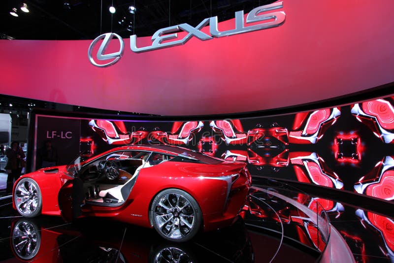 Chicago auto show 2012 editorial stock image. Image of styling - 23318359