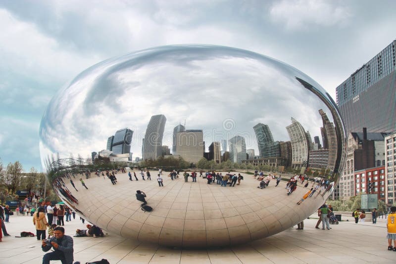 Chicago bean editorial stock photo. Image of millennium - 31501953