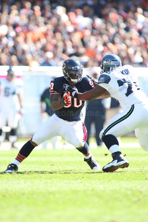 Julius Peppers, Chicago Bears Defensive Lineman Editorial Stock Photo ...