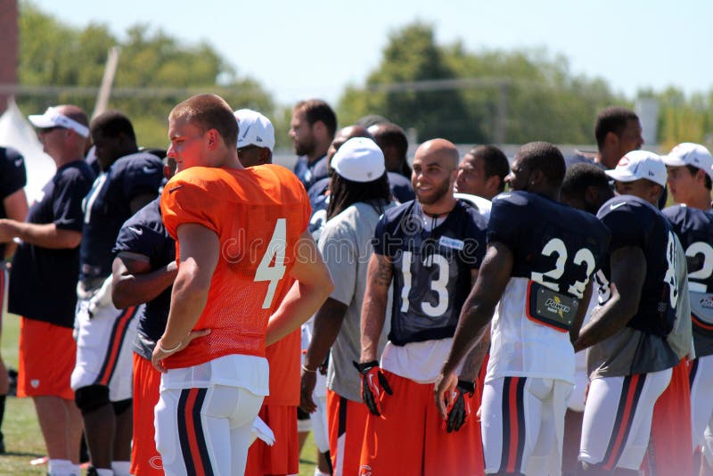 Chicago Bears Training Camp Editorial Photo - Image of player, camp ...