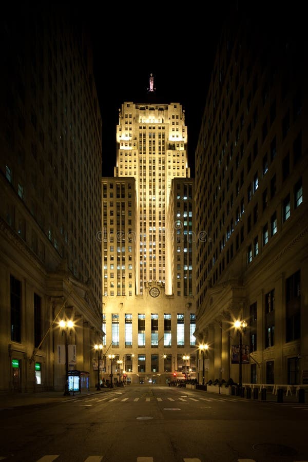 Chicago Board of Trade Building Editorial Image - Image of mecrcatile ...