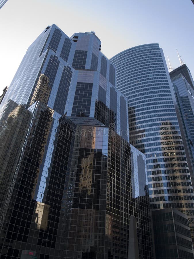 Chicago buildings stock photo. Image of glass, manufacturing - 3878520