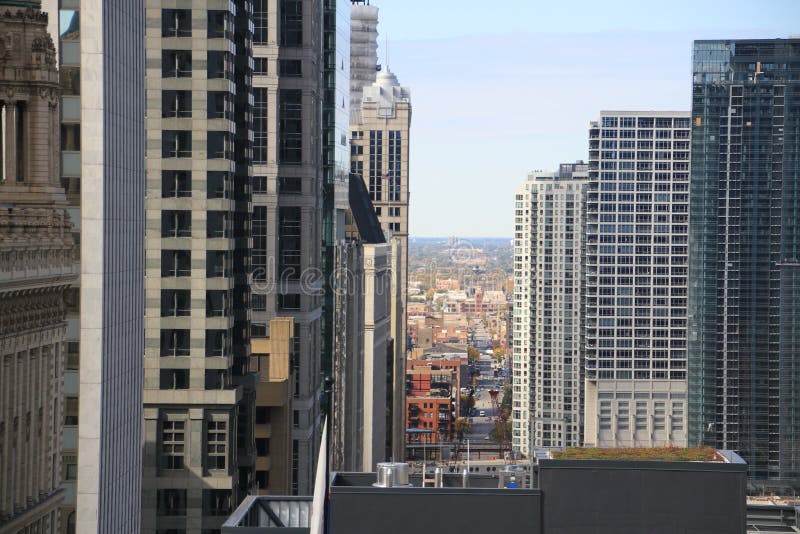Chicago Buildings editorial photo. Image of building - 101979601