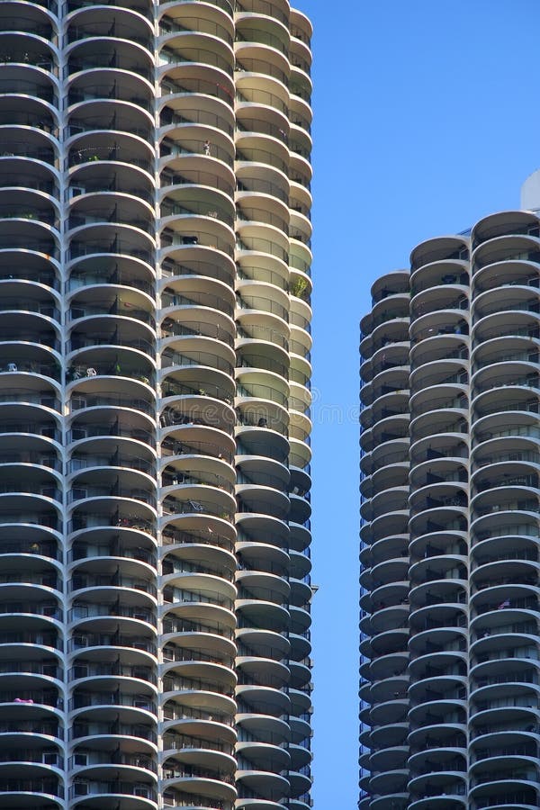 Chicago buildings stock image. Image of round, chicago - 39835749