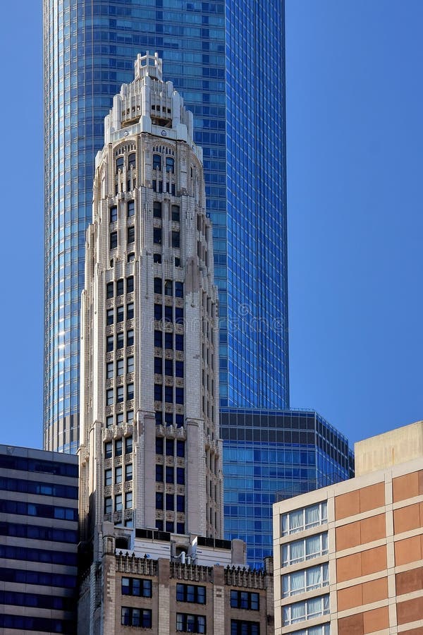 Chicago buildings stock photo. Image of beautiful, design - 39834854