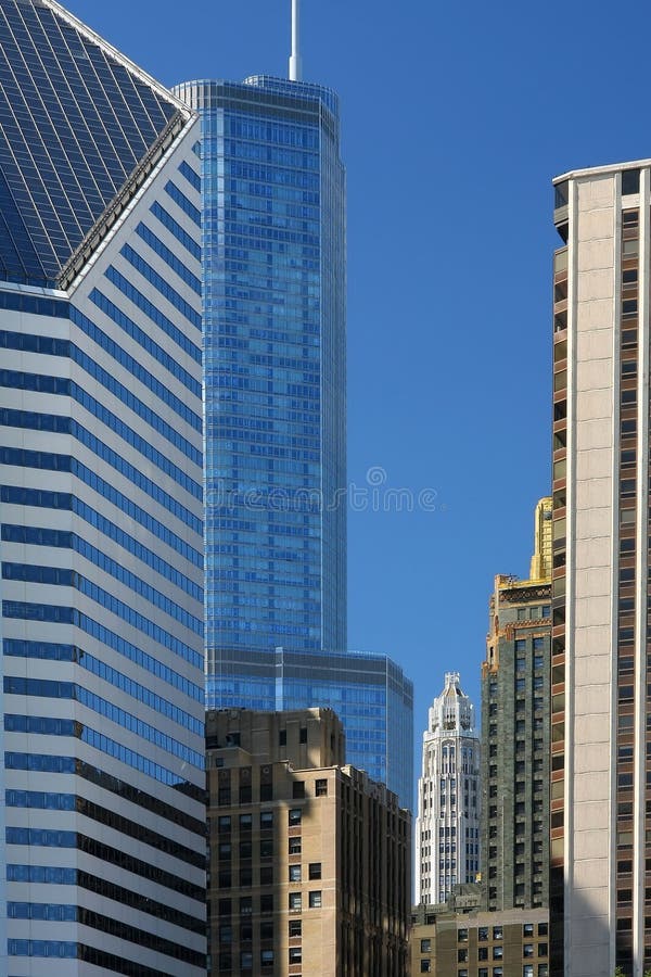 Chicago buildings stock image. Image of shopping, buildings - 39834897