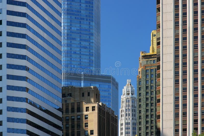 Chicago buildings stock photo. Image of architecture - 39834956