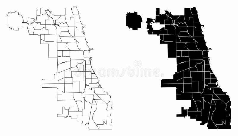 Neighborhood Map Coloring Page