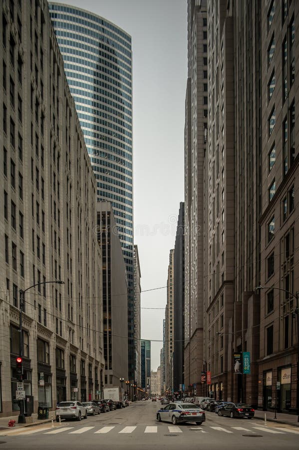 Chicago City Downtown Architecture and Street Scenes Editorial ...
