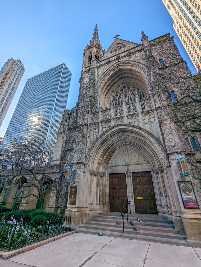 Chicago City Downtown Architecture and Street Scenes Editorial Stock ...