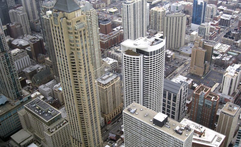 Chicago City Landscape, Residential Area Editorial Image - Image of ...