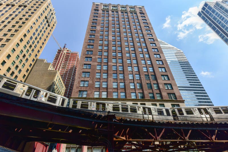 Chicago CTA Subway Loop editorial photo. Image of outside - 62479106