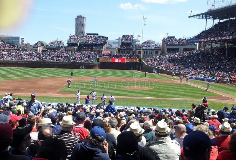 Chicago cubs editorial photography. Image of chicago - 48923897
