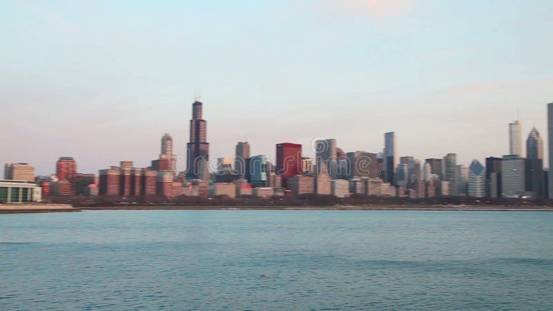 Chicago Downtown the Beautiful Windy City Stock Footage - Video of ...