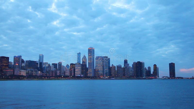 Chicago Downtown the Beautiful Windy City Stock Footage - Video of ...