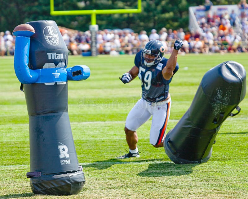 Chicago Football editorial stock image. Image of training - 10474239