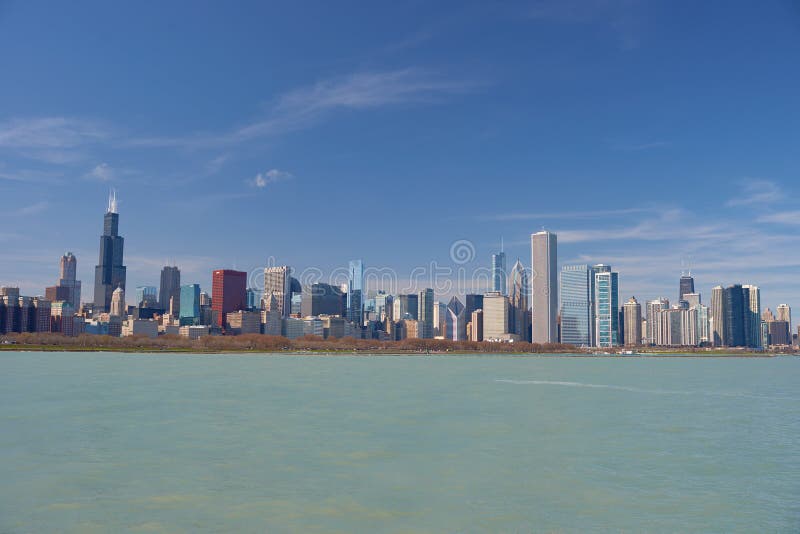 Chicago editorial photo. Image of daytime, tower, skyline - 95356966