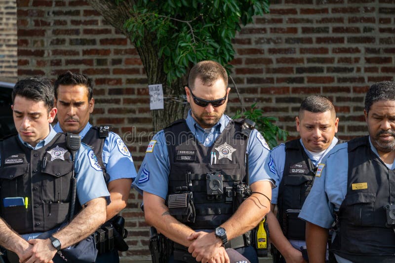 Chicago, IL - 4-30-2015: Chicago Police Memorial Editorial Image ...