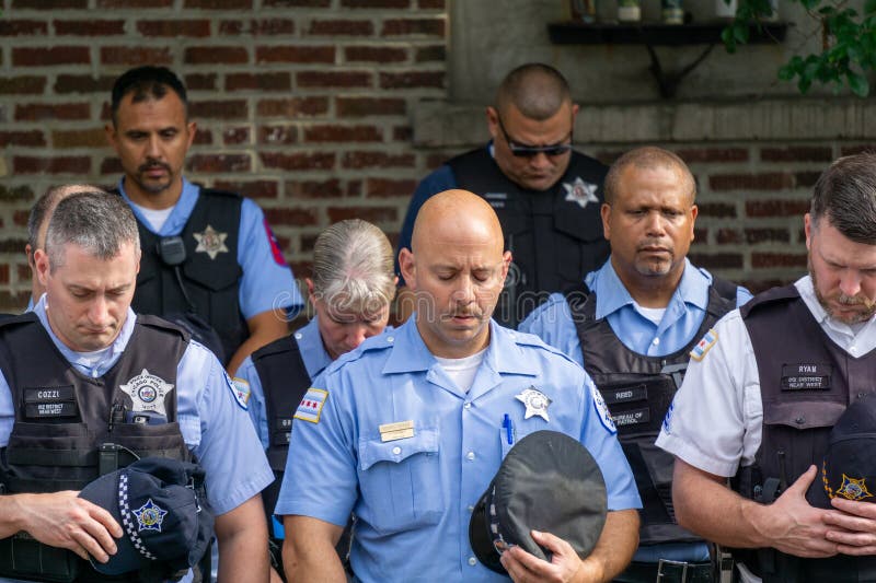 Chicago, IL - 4-30-2015: Chicago Police Memorial Editorial Image ...