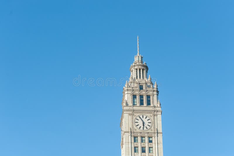CHICAGO, ILLINOIS - APRIL 17, 2016: Chicago Business District, Downtown ...