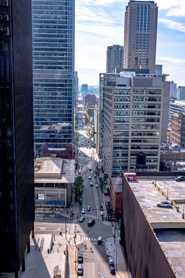 Chicago Illinois Downtown Scenes and Architecture Editorial Photography ...