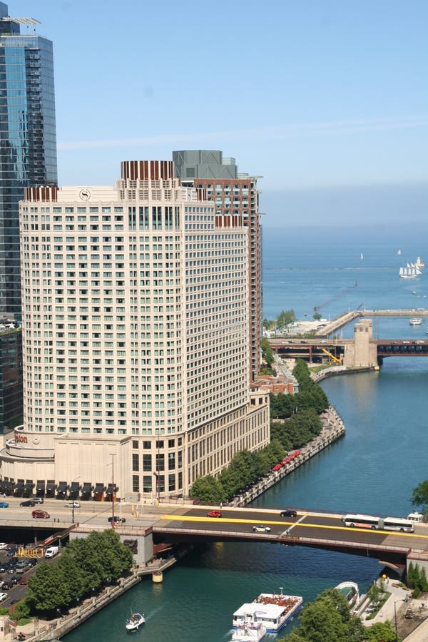 Chicago, Illinois, Usa, June, 18th, 2019, Cityscape of Chicago ...