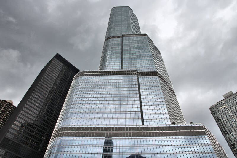 Chicago landmark editorial stock photo. Image of illinois - 37455833