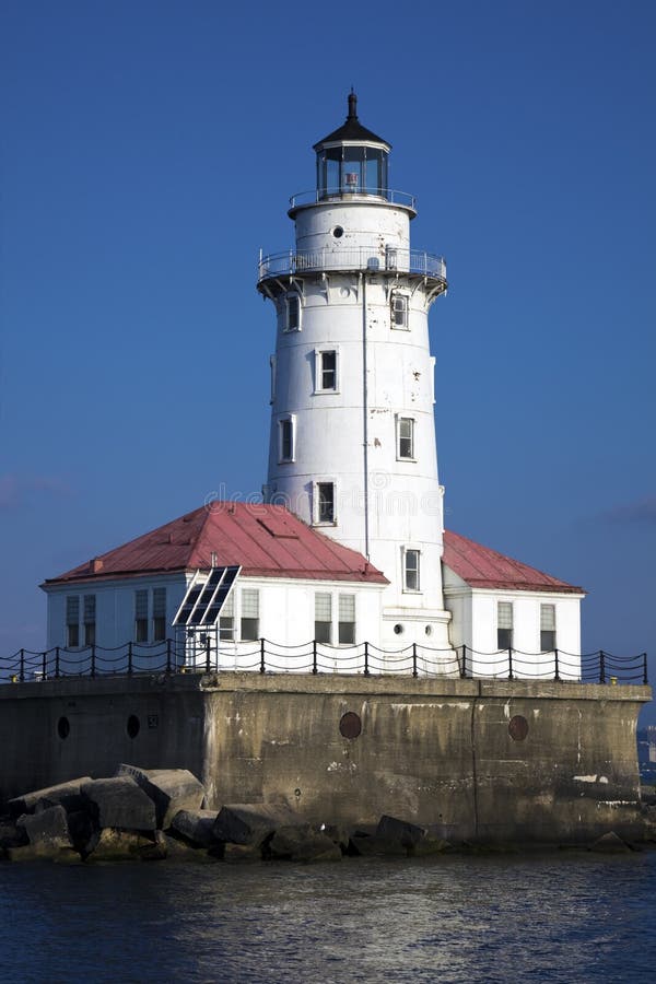 Chicago Lighthouse stock image. Image of modern, vacation - 14569175