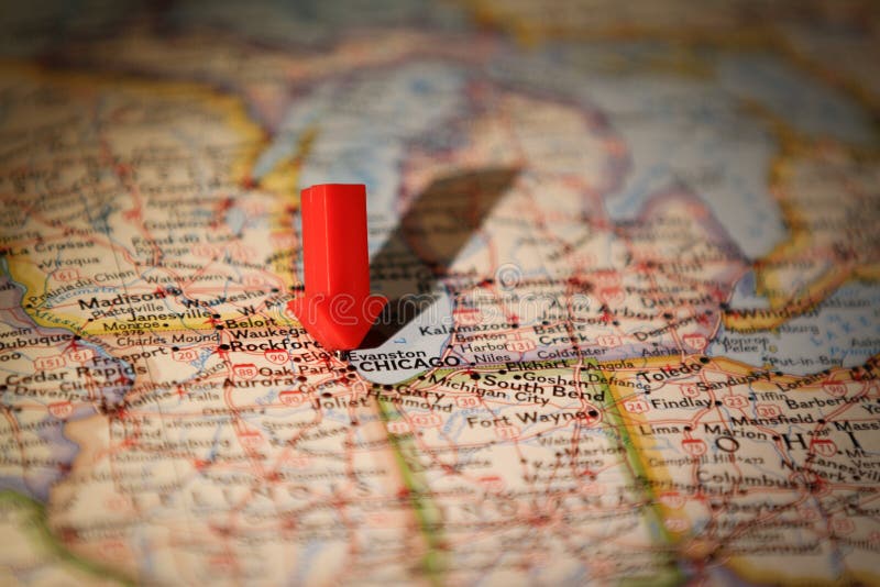 Chicago Pin Map Stock Photos - Free & Royalty-Free Stock Photos from ...