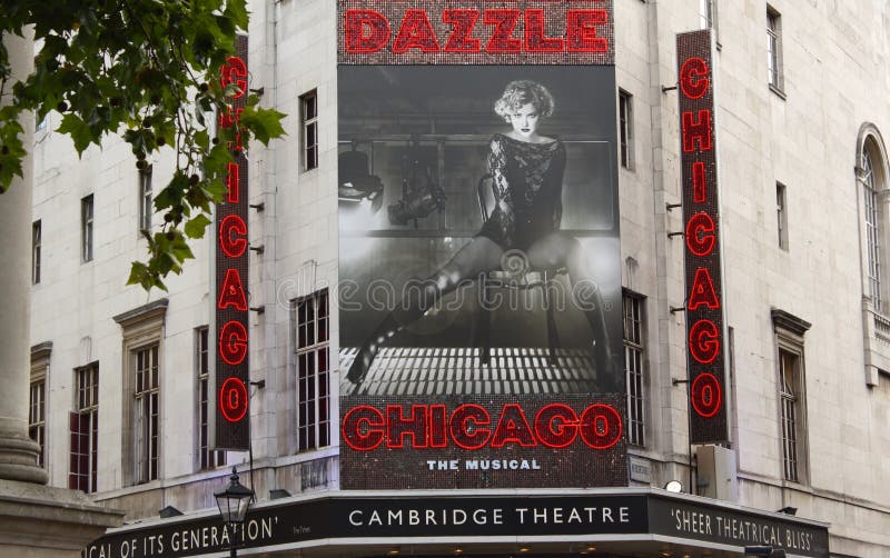 Chicago the Musical editorial photography. Image of london - 19002772