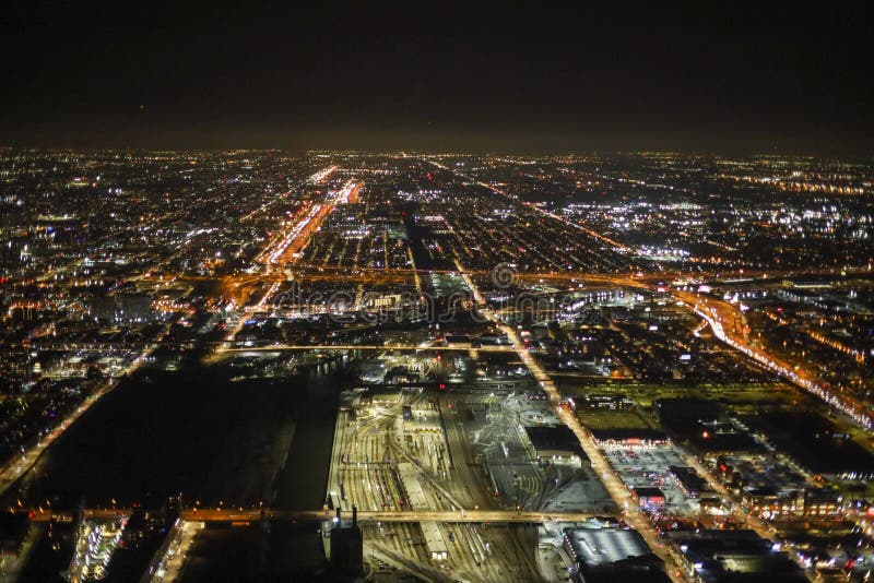 Chicago from the Sky editorial photo. Image of america - 268411336