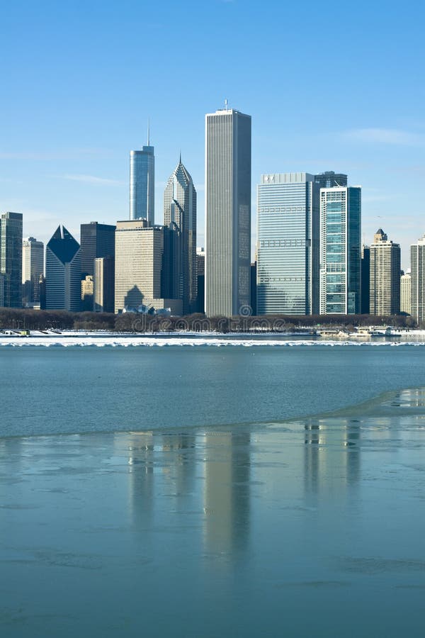 Chicago no dia foto de stock. Imagem de cidade, chicago - 18358232