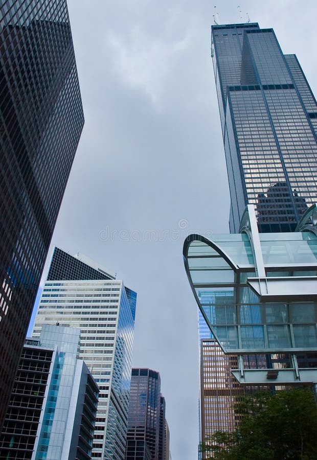 Chicago Office Buildings stock image. Image of buildings - 6495333