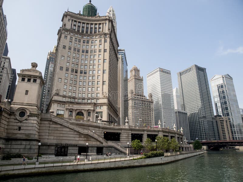 Modern Buildings of Chicago Skyline Editorial Photo - Image of ...