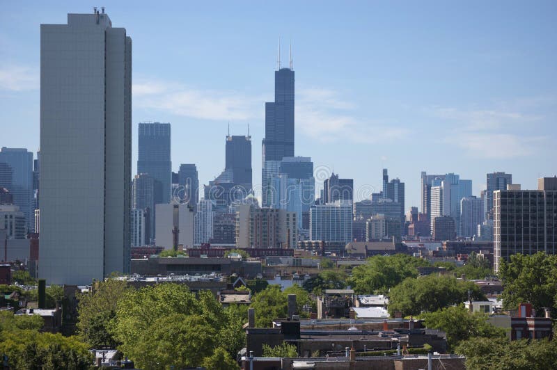 Chicago Skyline View during the Daytime Stock Image - Image of ...