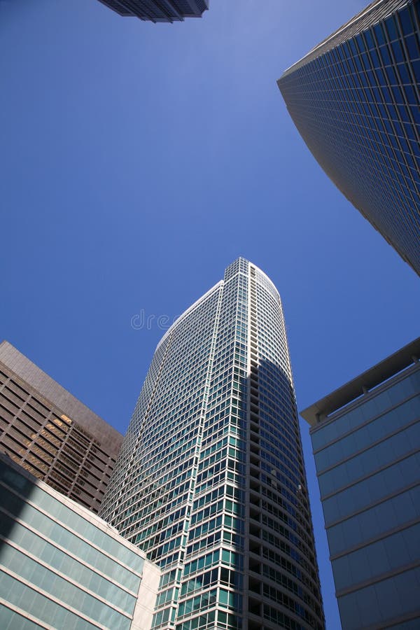 Chicago Skyscrapers stock image. Image of sunny, blue - 14337049