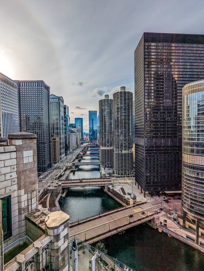 Chicago Street Scenes during Day Stock Photo - Image of illinois ...